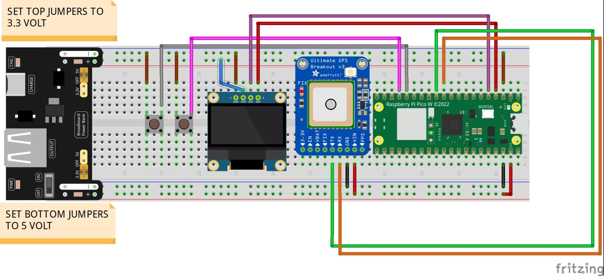 Portable GPS Data Tracker Using the Raspberry Pi Pico W | Technology ...